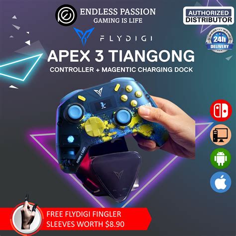 Flydigi Apex 3 Elite Wireless Gaming Controller Aerospace Limited Edition Lazada Singapore