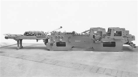 Una máquina creada en hoy sigue siendo vigente gracias a Bobst