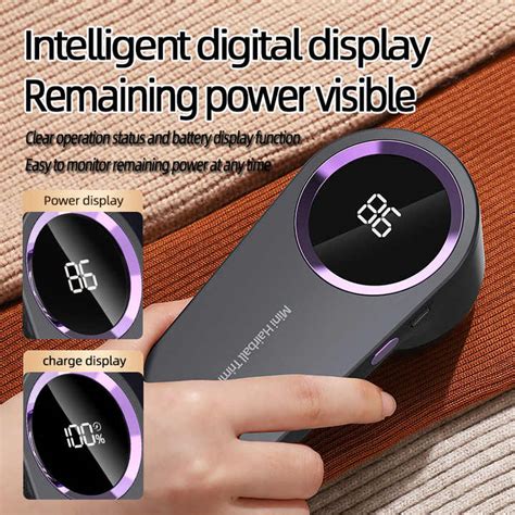 Electric Portable Lint Remover Efficient Fabric Shaver
