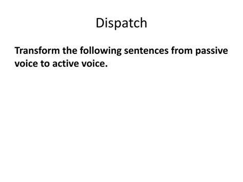 Ppt Active And Passive Voice Verbs Powerpoint Presentation Free