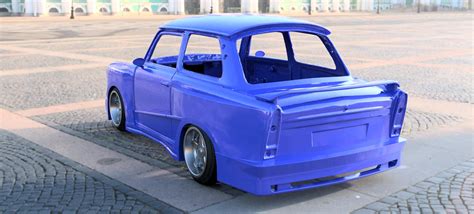 Trabant Rallye 3d Umbauprojekte Modelcarforum