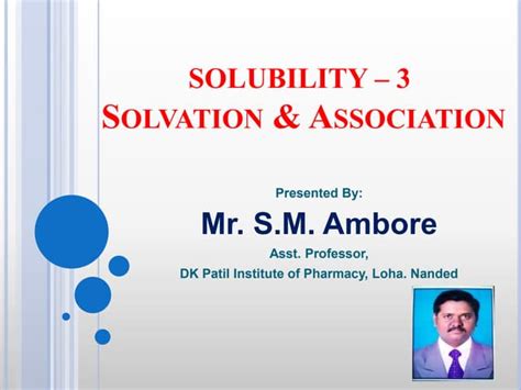 Ideal Solubility Parameter Solubility Of Drug Part 2 Pptx