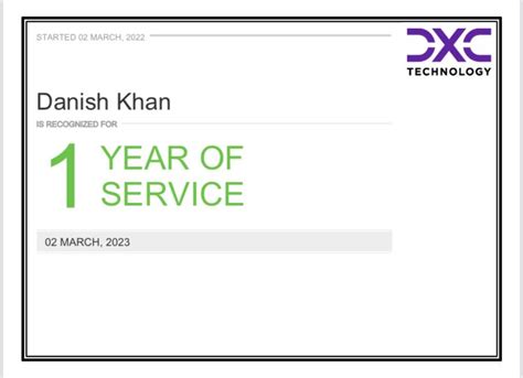 Danish Khan On Linkedin Dxctechnology Projectmanagement Workanniversary 14 Comments