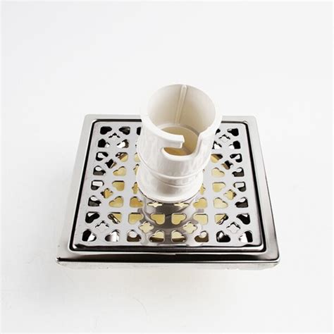 꾸밈닷컴 스텐 배수구 유가 75 세탁기용 157x157mm