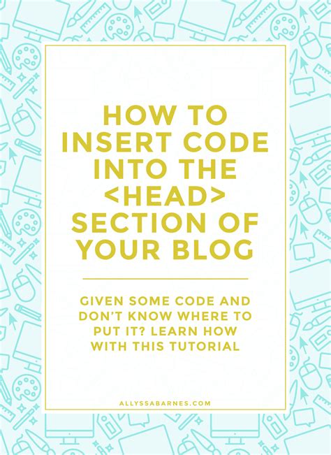 How To Insert Code Into The Head Section Of Your Wordpress Blog Given