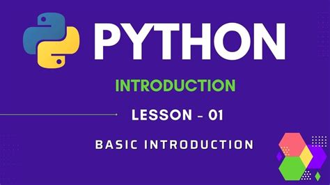 Python Introduction YouTube