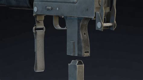 Mac 10 Low Poly 3d Model By Frezzy