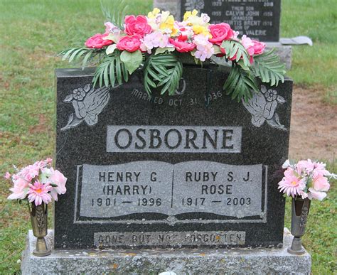 Ruby S J Rose Osborne 1917 2003 Find A Grave Memorial