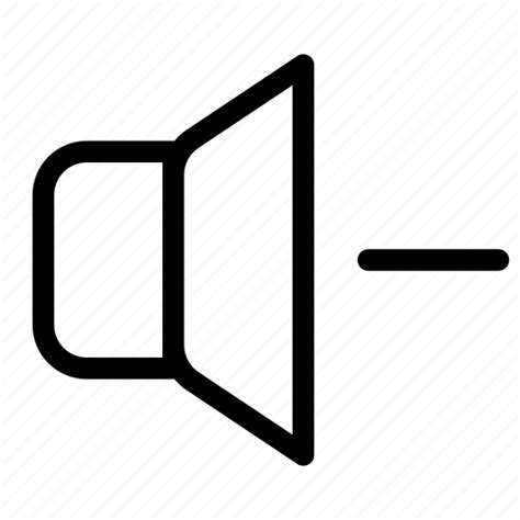 Decrease Volume Music Sound Icon Download On Iconfinder