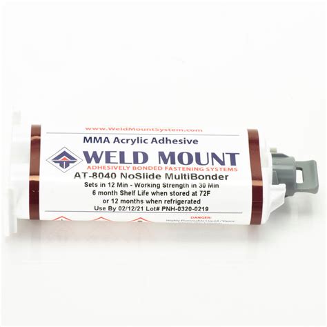 Weld Mount At 8040 No Slide Multi Bonder — 12 Volt Warehouse