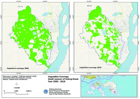 Vegetation Coveragefrom 2000 Left To 2018 Right Download