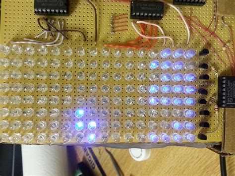 Arduino Tetris On A Multiplexed Led Matrix Hackaday