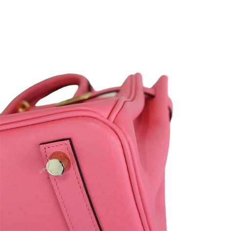 Hermes Swift Birkin 25 Rose Azalee Ghw Bag Religion