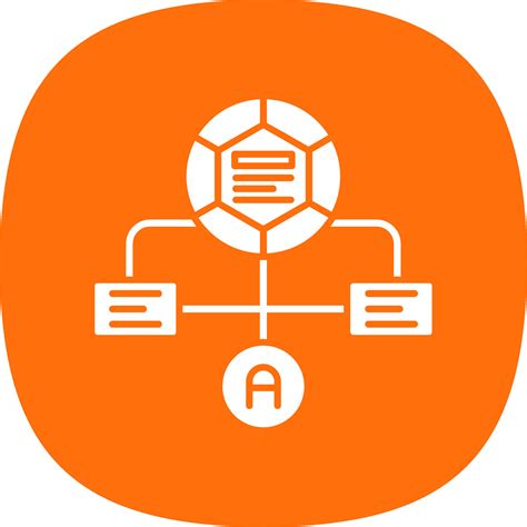 Workflow Glyph Curve Icon 41719422 Vector Art At Vecteezy