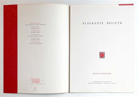 flagrante delicto henrik drescher