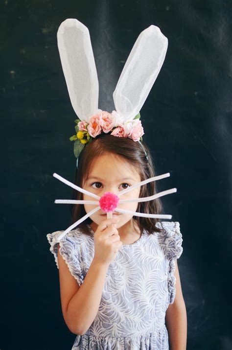 Diy Bunny Mask Easter Crafts Easter Bunny Costume Easter Crafts Diy