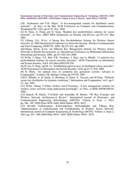 Research On Key Predistribution Scheme Of Wireless Sensor Networks Pdf