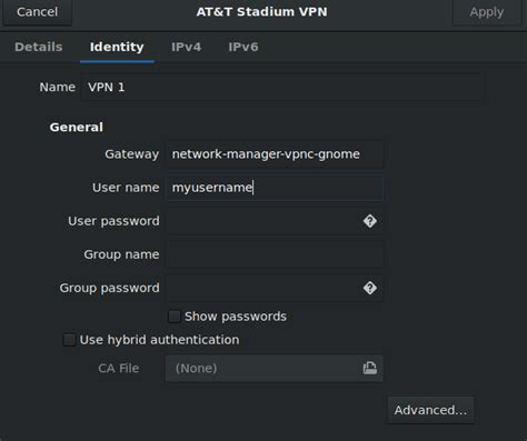 networking cisco anyconnect vs network manager openconnect gnome settings ask ubuntu