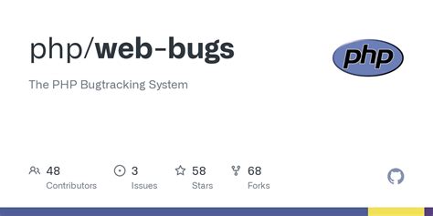 GitHub Php Web Bugs The PHP Bugtracking System