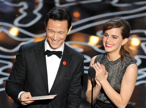 Joseph Gordon Levitt And Emma Watson Oscars 2014 Winners And The