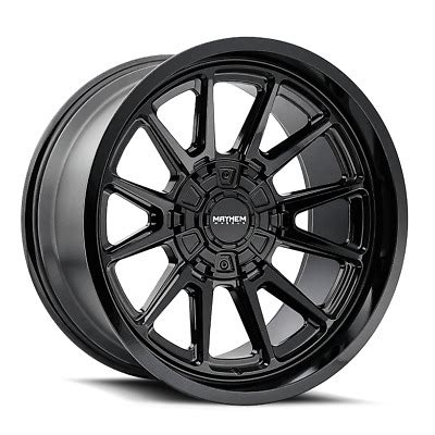 Mayhem 8116 Intrepid 18x9 6x1356x1397 Offset 12 Gloss Black