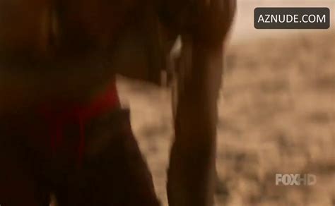 Morris Chestnut Shirtless Swim Suit Scene In Rosewood AZMen