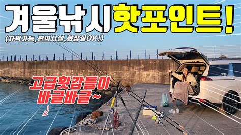 낚시에 차박까지 가능한 생활낚시 포인트 필드까지 1초진입 주차하고바로낚시 가능한 이곳은 어디 Youtube