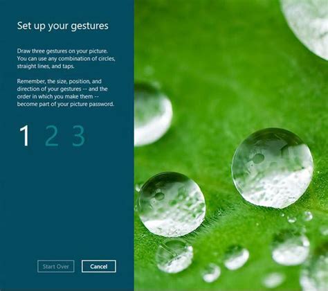 How To Create Picture Password In Windows