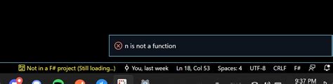 Cannot Start NET Core Language Services Because Dotnet Was Not