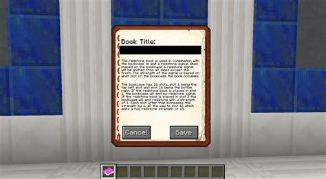 Redstone Book Bibliocraft