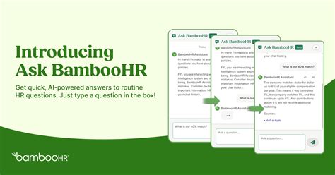 Introducing Ask Bamboohr Ai Powered Solution Revolutionizing Hr Efficiency And Employee Support