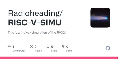 Github Radioheadingrisc V Simu This Is A Naive Simulation Of The Rv32i