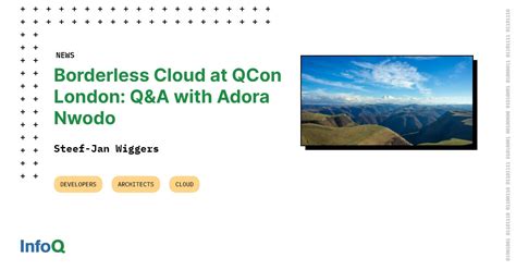 Borderless Cloud At Qcon London Qanda With Adora Nwodo Infoq