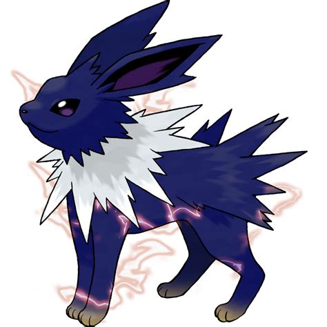 Jolteon Thunder Blue By Pinkdankk On Deviantart