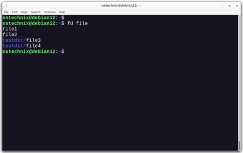 Fd A User Friendly Alternative To The Find Command Ostechnix