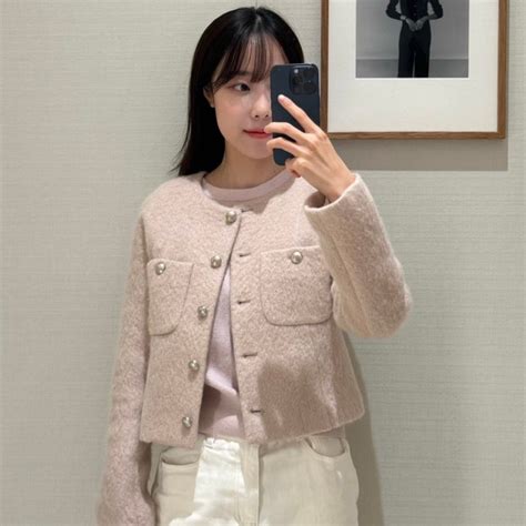 시에 Sie 봄 결혼식 하객룩 트위드 자켓 코디 추천 오피스룩에도 굿 네이버 블로그