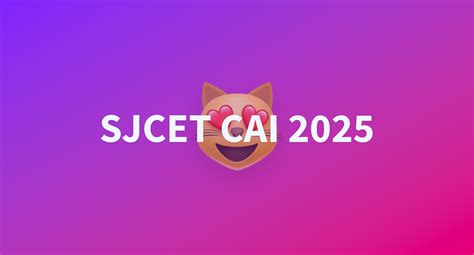 Sjcet Cai 2025 A Hugging Face Space By Sjcet2