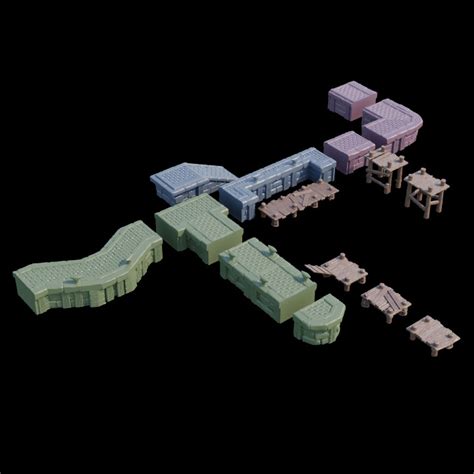 3d Printable Modular Port By Skadi