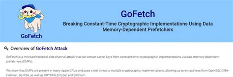 iphone alert gofetch vulnerability in m series chips
