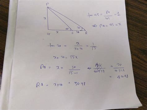In the given ( Delta P Q R , angle Q = 90 ^ { circ } , angle P R Q = 30 ^ { circ } , angle P S Q ...