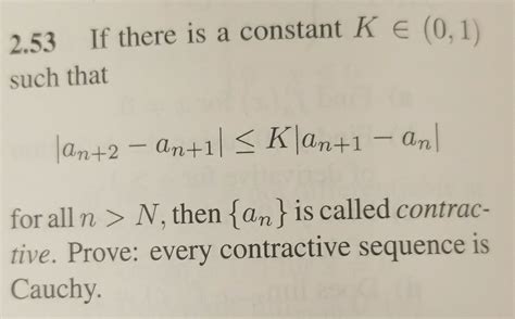 Solved 253 If There Is A Constant K Such That 01 For All