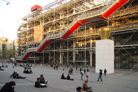 Plataforma En Viaje Centro Georges Pompidou Renzo Piano Richard