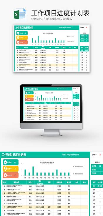 项目工作计划表图片 项目工作计划表素材 项目工作计划表模板图片下载 千库网