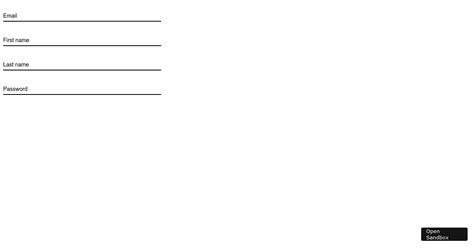 input material codesandbox