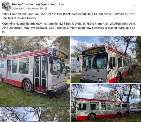 Someone In Sacramento Is Selling An Old Muni Bus For 8 000 Has Only 41 608 Miles On It
