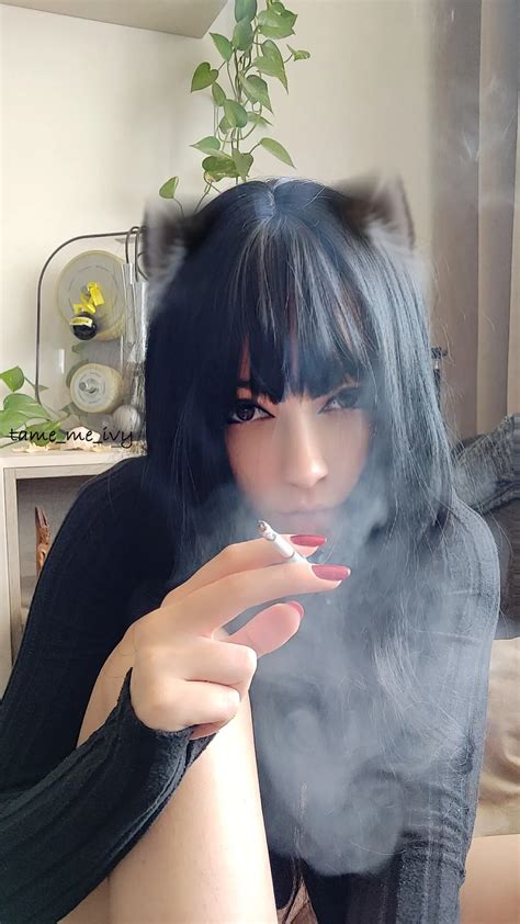Goth Girl Smoking 12 Pics Xhamster