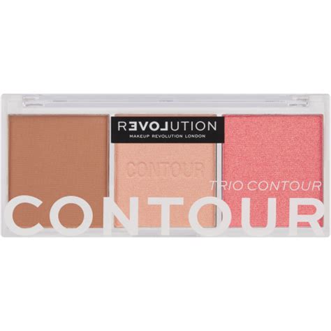 Revolution Relove Colour Play Contour Trio Palette Sugar - Clicks