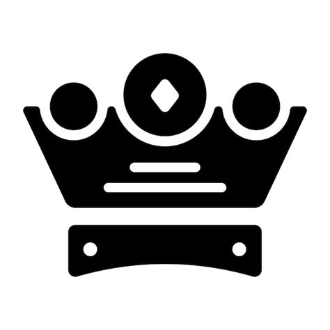 Premium Vector A Crown With The Word Crown On It