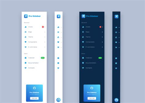 React Pro Sidebar Npm