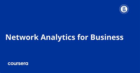 Free Trial Online Course Network Analytics For Business Coursesity